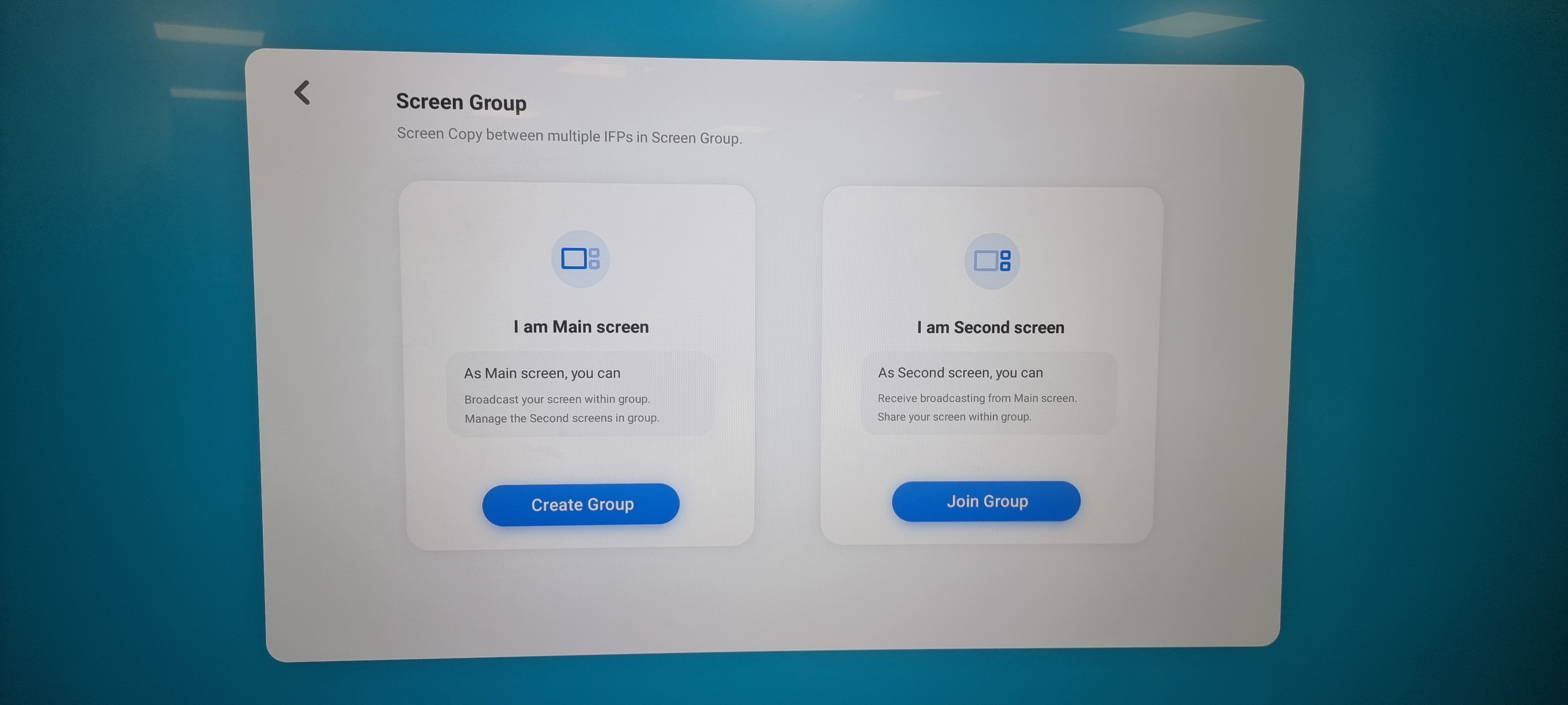Clevertouch | Clevershare Application | Clevershare groups (screenshare ...