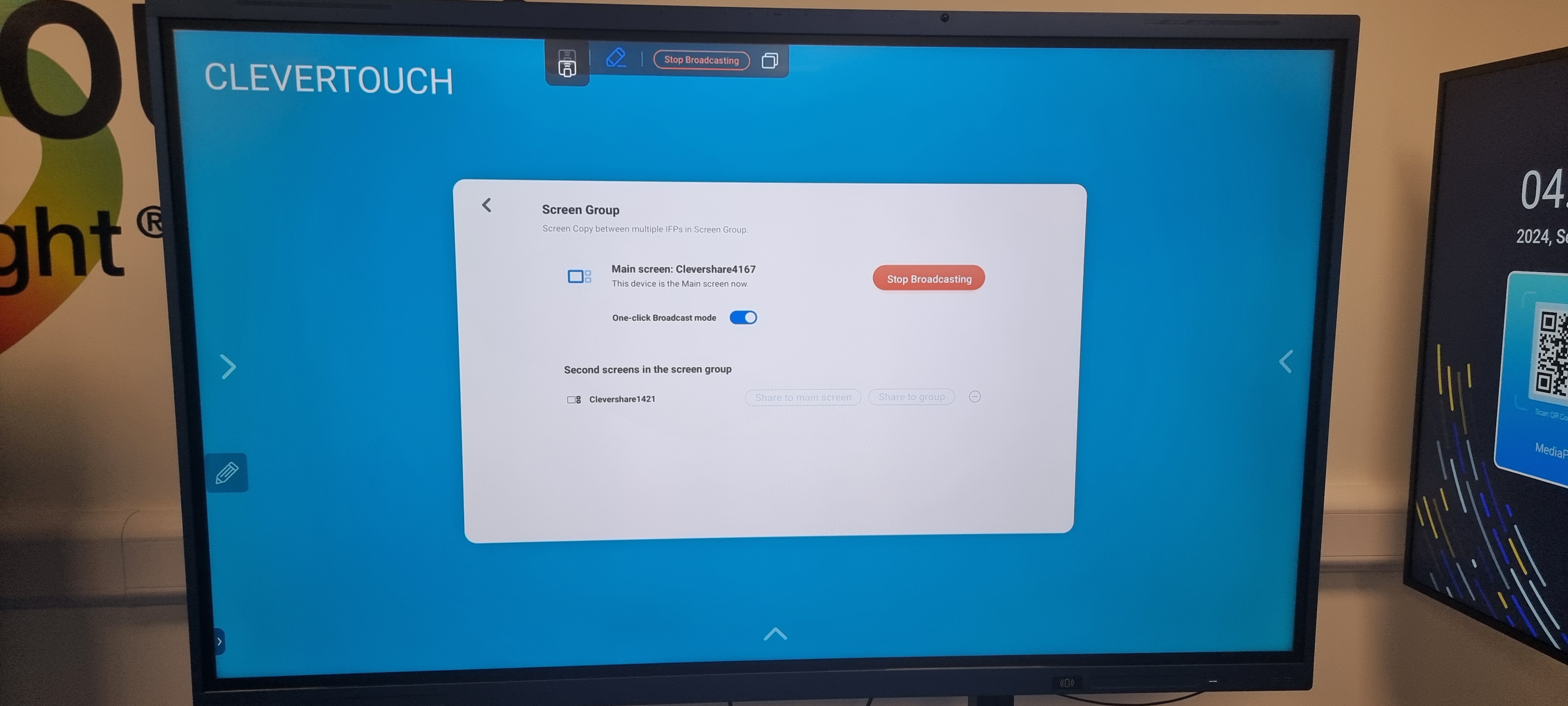 Clevertouch | Clevershare Application | Clevershare groups (screenshare ...