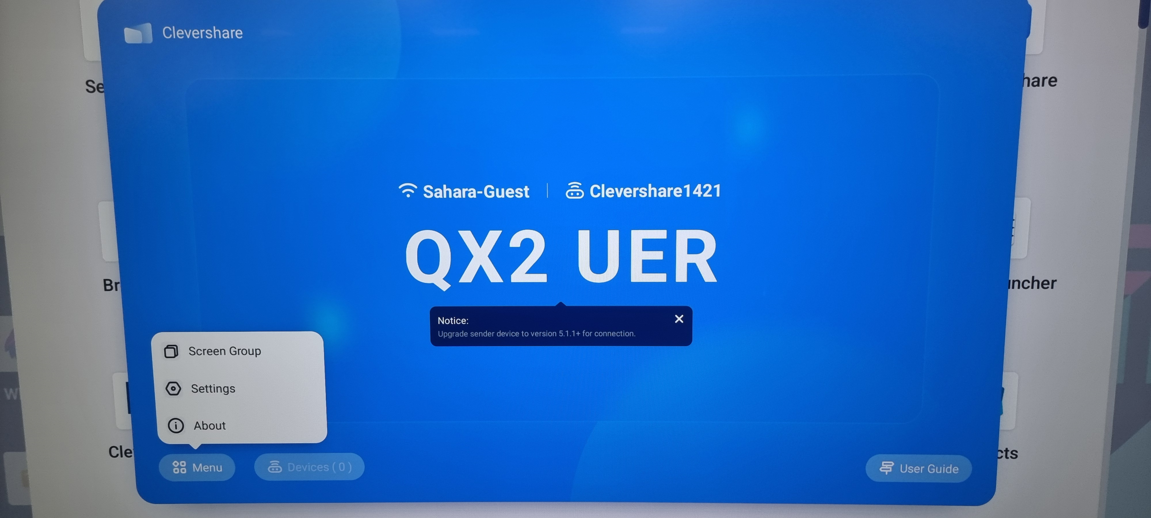 Clevertouch | Clevershare Application | Clevershare groups (screenshare ...