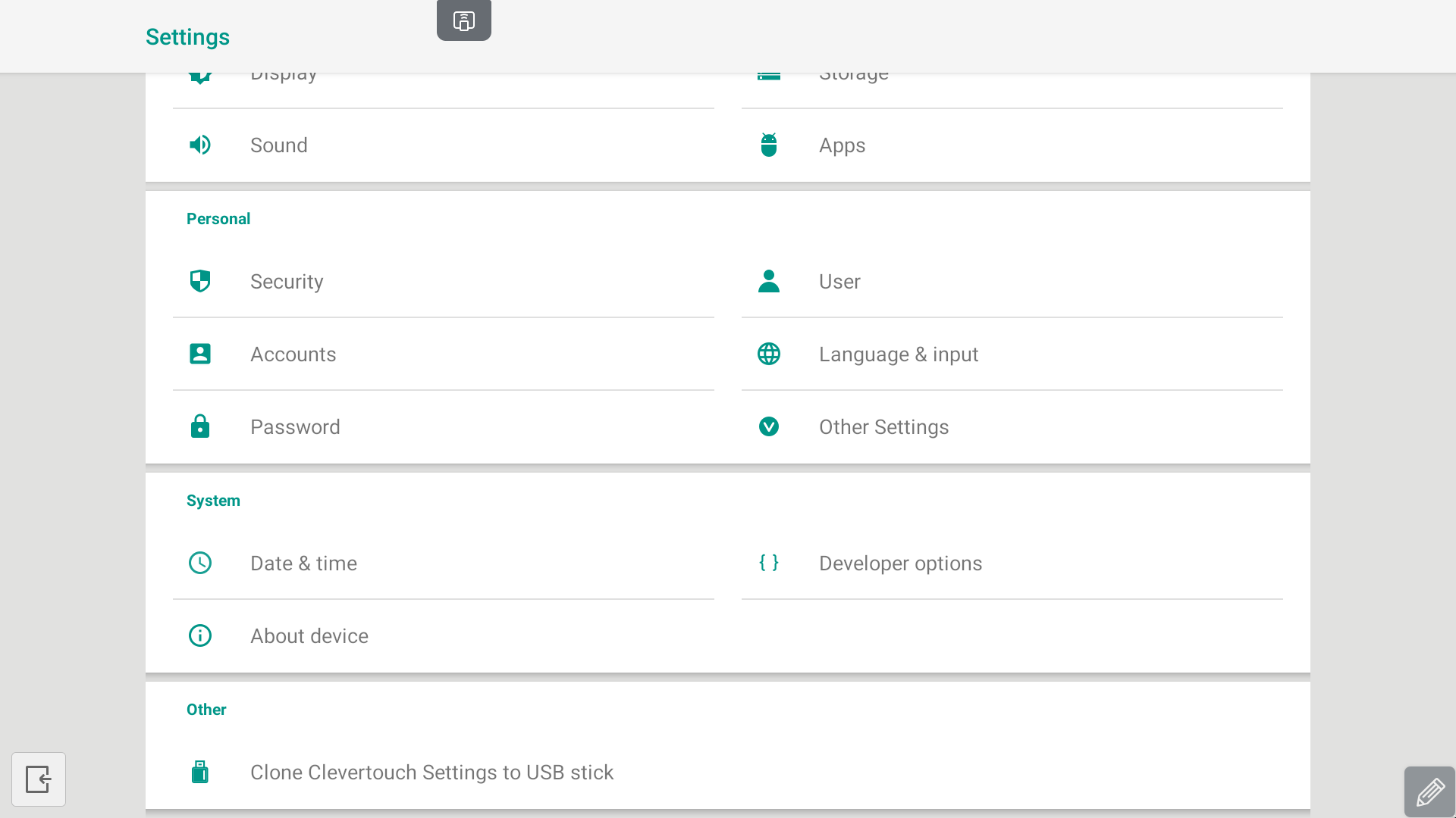 Clevertouch | CleverHub | How do I update my CleverHub via OTA ...