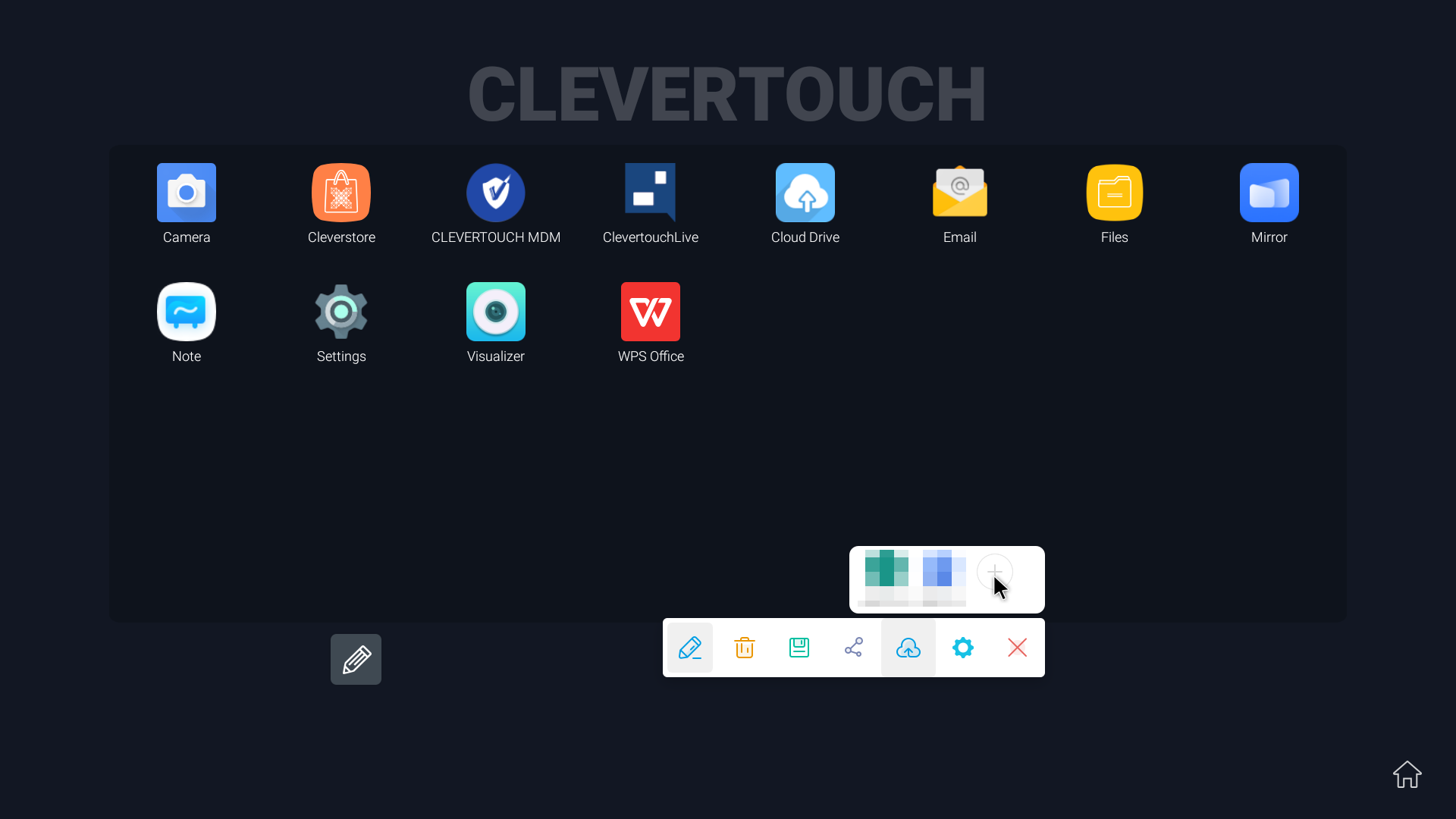 Clevertouch | CleverHub | How do I use the annotation tools ...